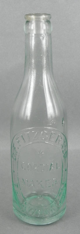 Cordial bottle - Te Awamutu Museum