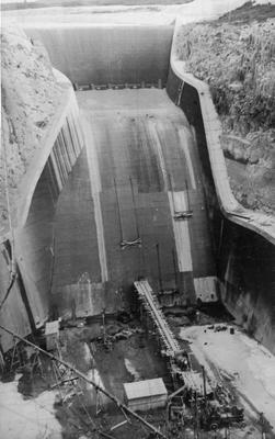 Arapuni dam spillway - Te Awamutu Museum