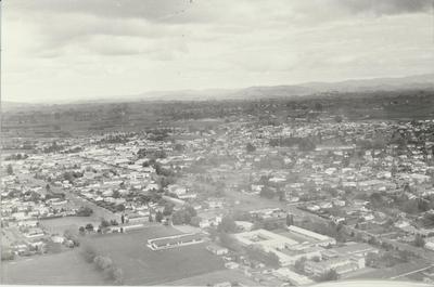 Te Awamutu Aerial Photograph - Te Awamutu Museum