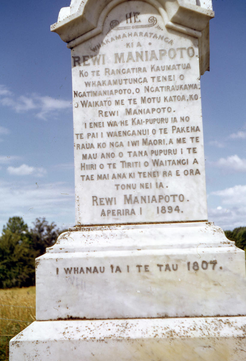 Slide - Te Awamutu Museum