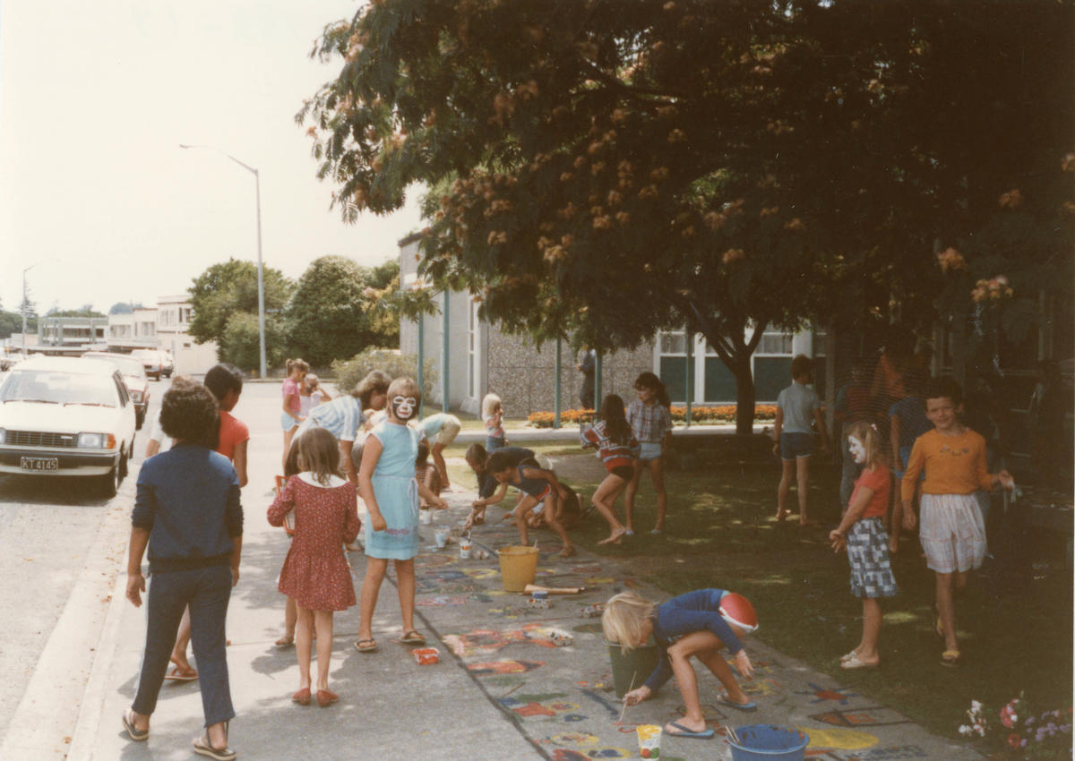 Entrance Te Awamutu museum and library - Te Awamutu Museum