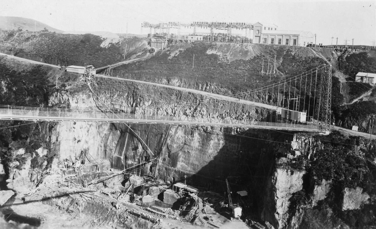 Arapuni hydro-electric power station - Te Awamutu Museum