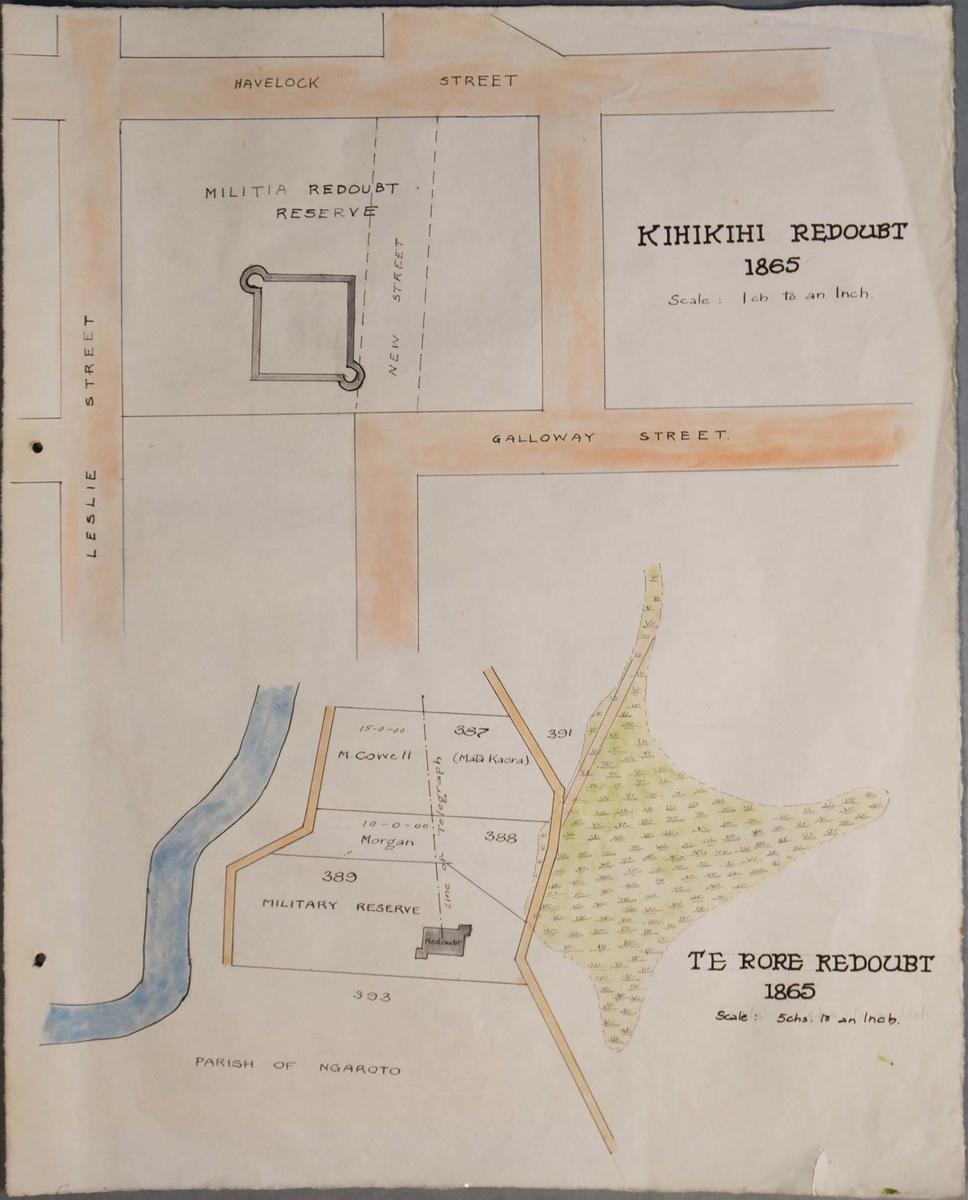 Kihikihi and Te Rore Redoubts - Te Awamutu Museum